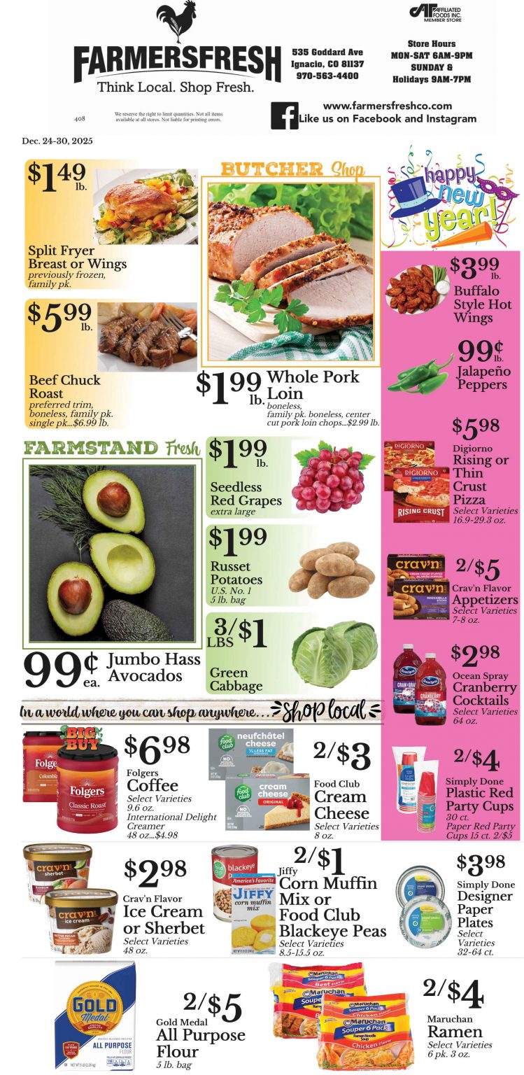 Farmers Fresh Market | Save with Our Weekly Specials