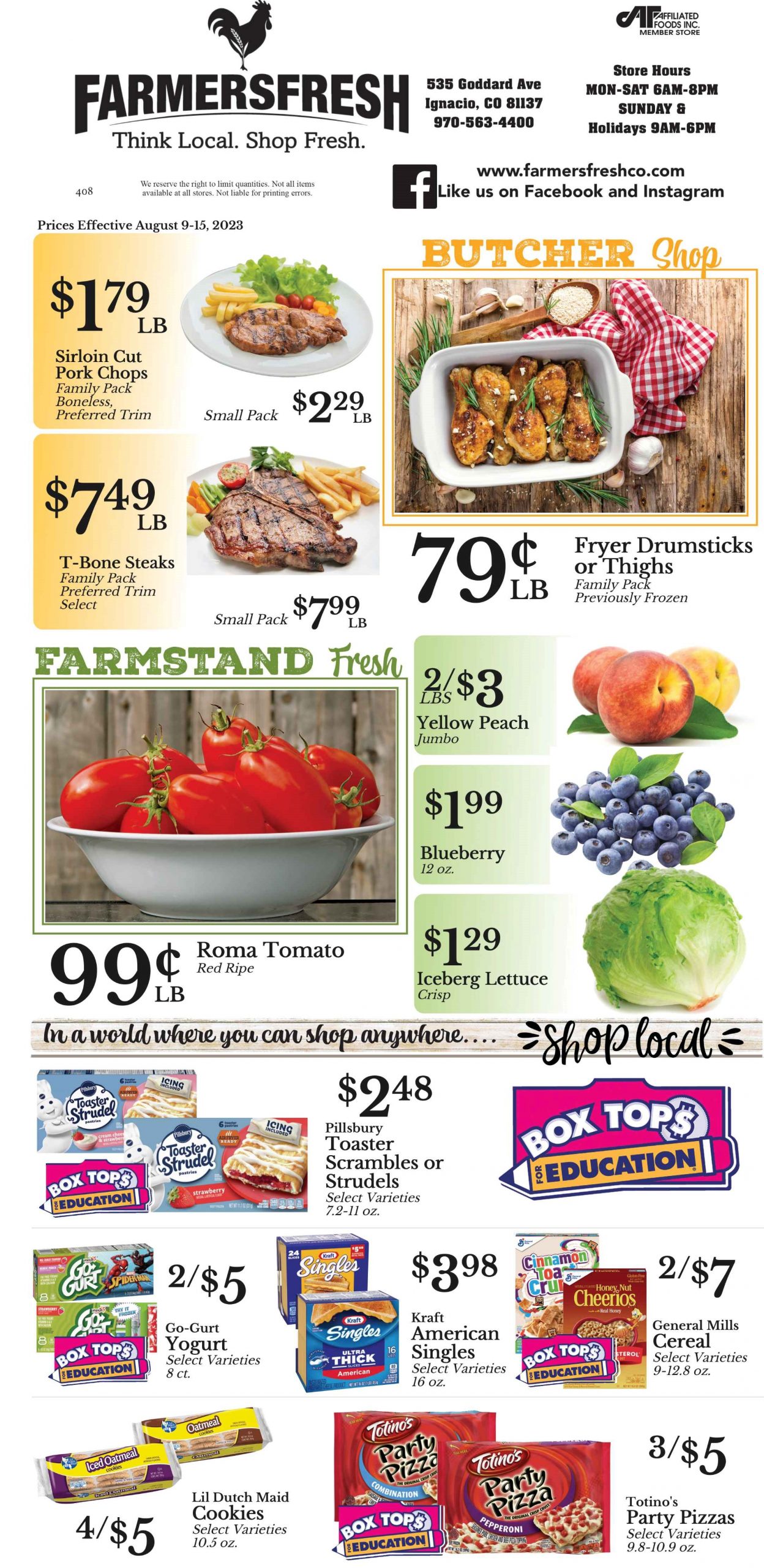 Farmers Fresh Market | Save with Our Weekly Specials