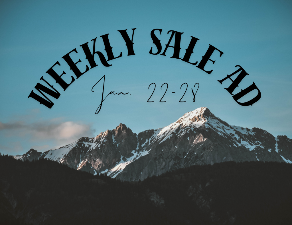 Weekly Sale Ad, Jan. 22-28 - Farmers Fresh Market