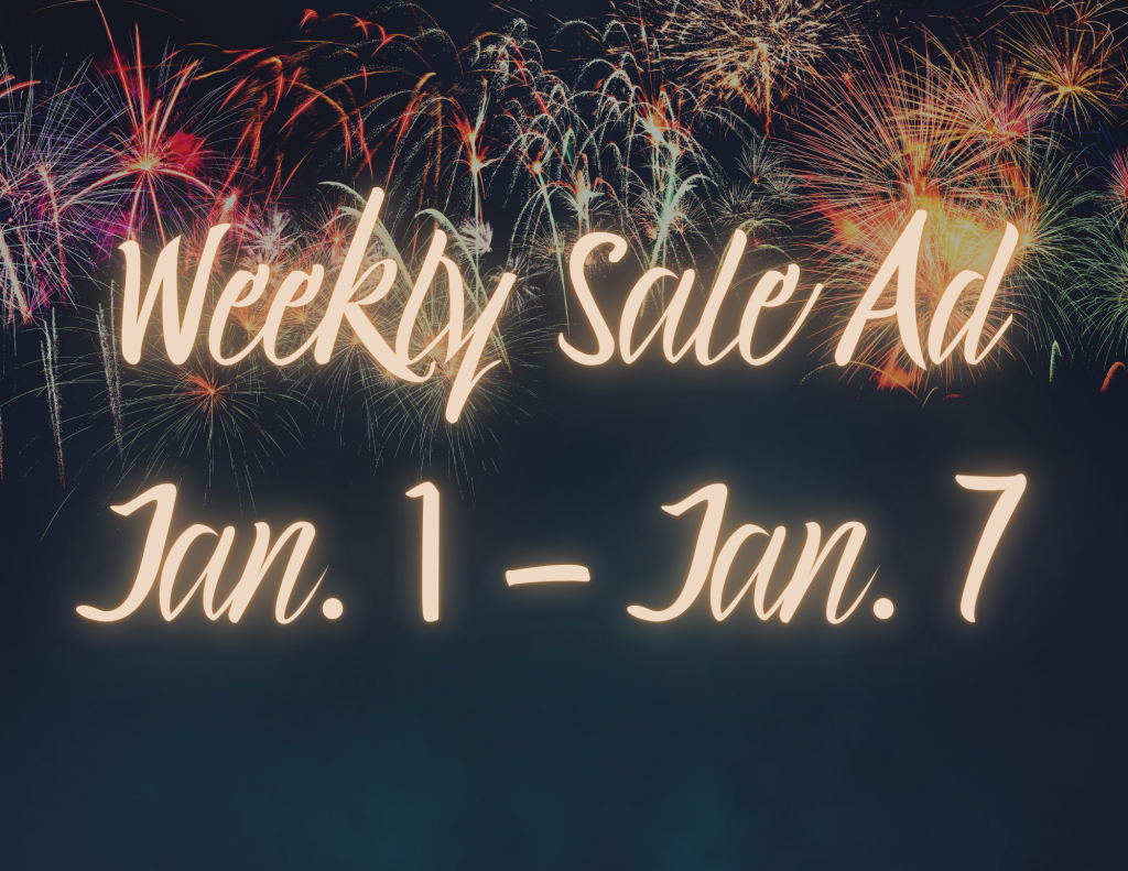 Happy New Year! 1st Weekly Sale Ad of 2025 - Farmers Fresh Market